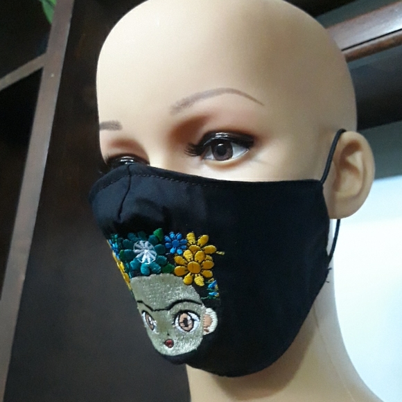 Hand Crafted | Accessories | Mexican Embroidered Face Mask | Poshmark